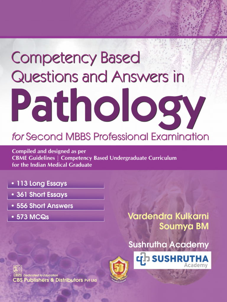 Competency Based Questions and Answers in Pathology For Second Mbbs ...
