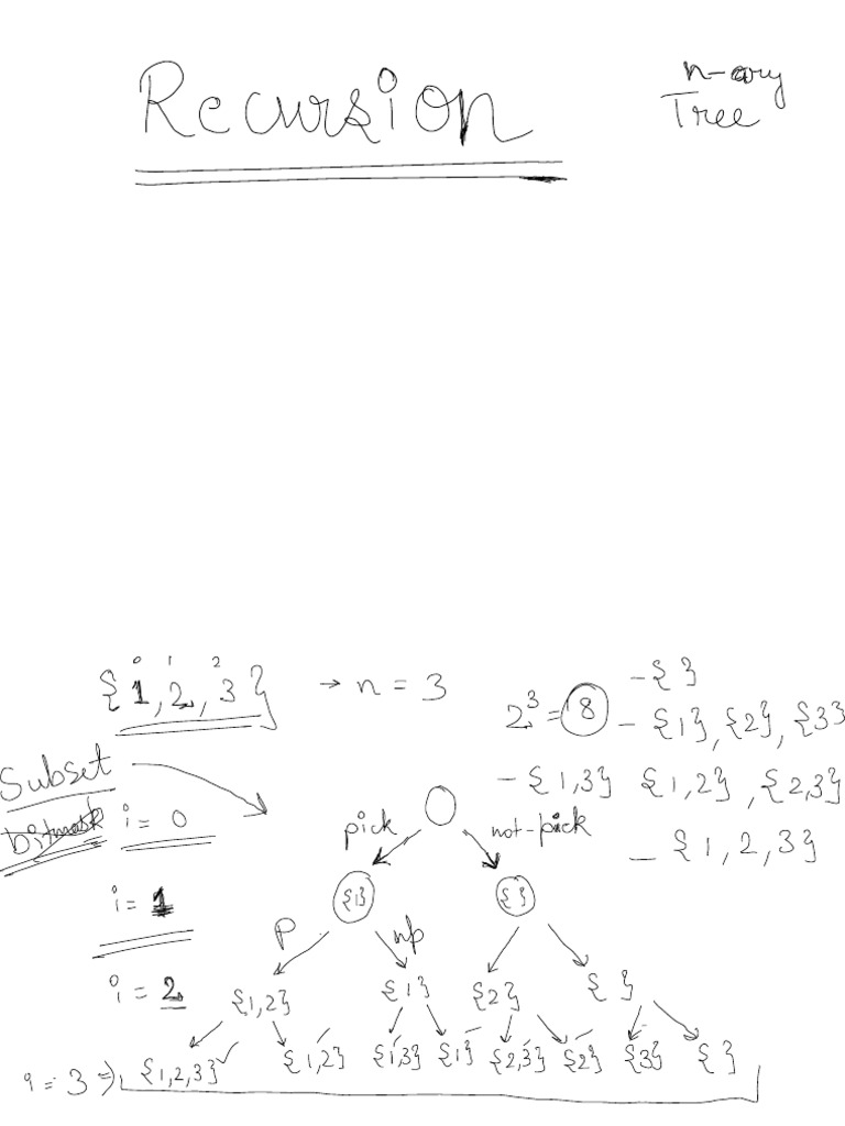 Recursion | PDF