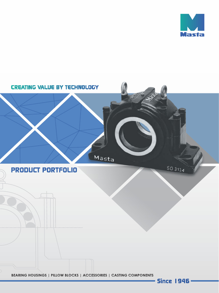 MASTA Pillow Block-Product-Portfolio | PDF