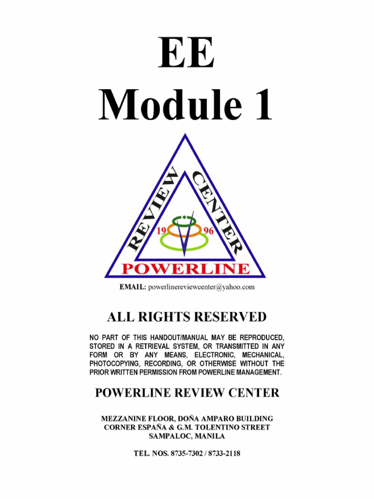 EE Module 1 | PDF