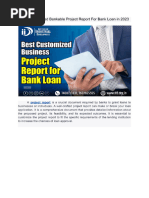 Bank Loan Project Report Format Guide | PDF | Corporations | Banks