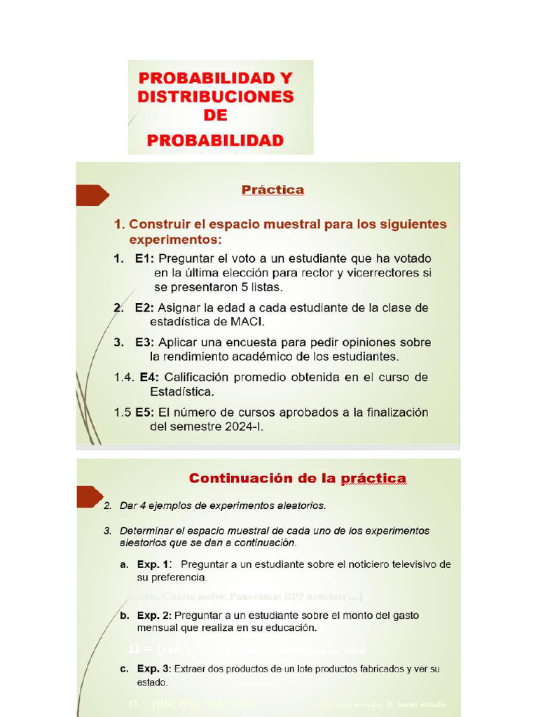 Practica de Estadistica | PDF