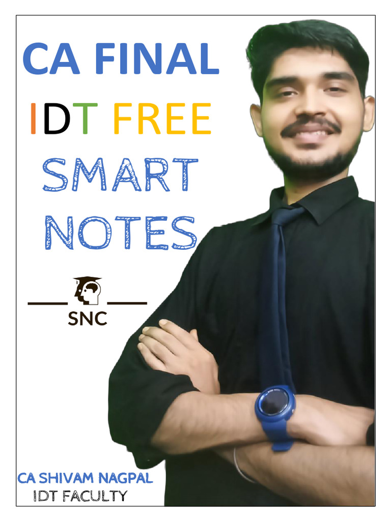 Place of Supply Idt Smart Notes | PDF | Service Industries
