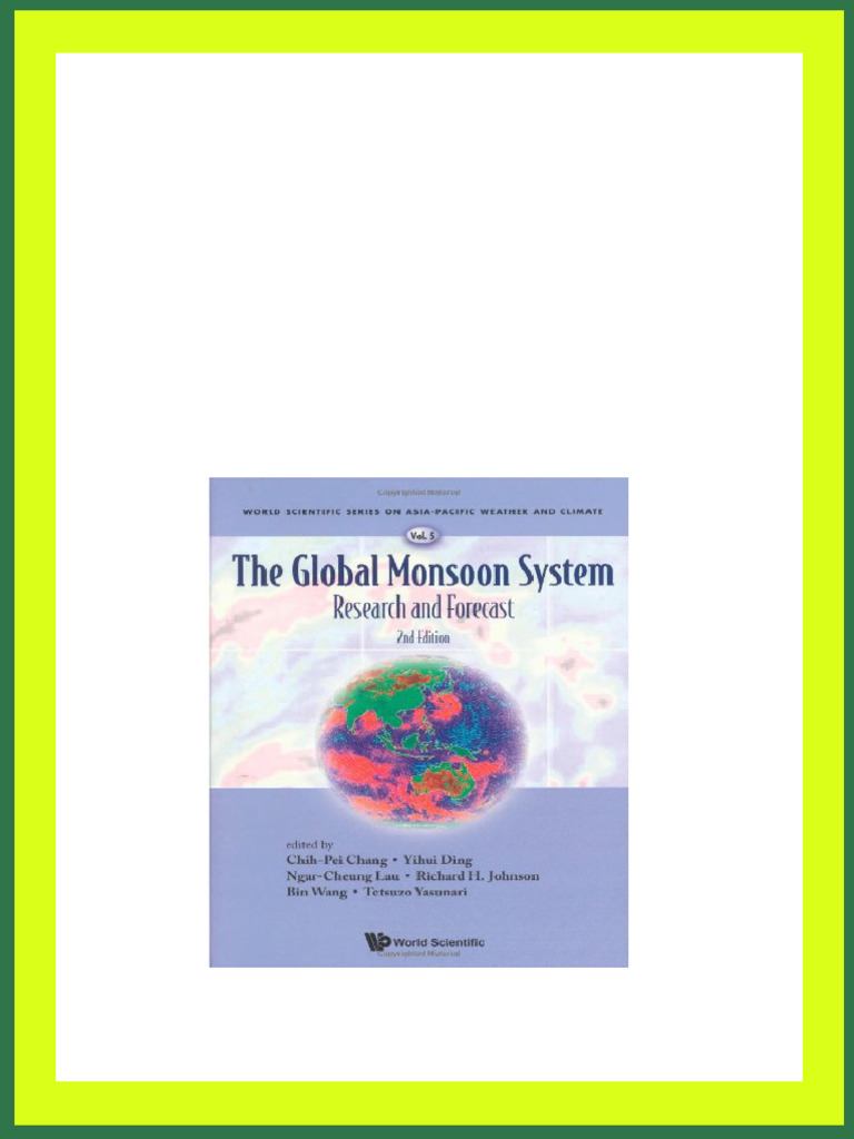 The Global Monsoon System Research and Forecast 2nd Edition Chih-Pei ...