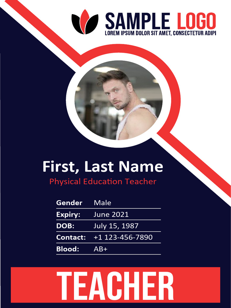 PE Teacher Identification Card | PDF