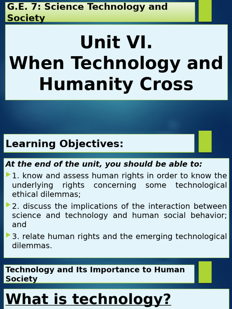 6.-When-Technology-and-Humanity-Cross-1 | PDF | Nasa | Morality