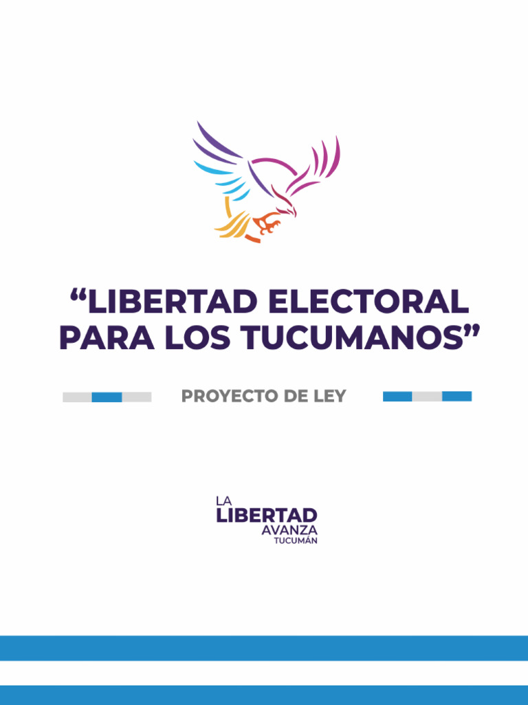 Libertad Electoral para Los Tucumanos - LLA | PDF | Votación | Elecciones