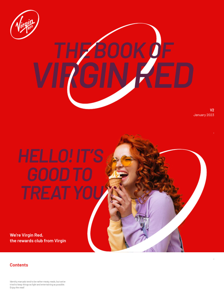Virgin Red Brand Book v2.0 | PDF | Logos | Brand