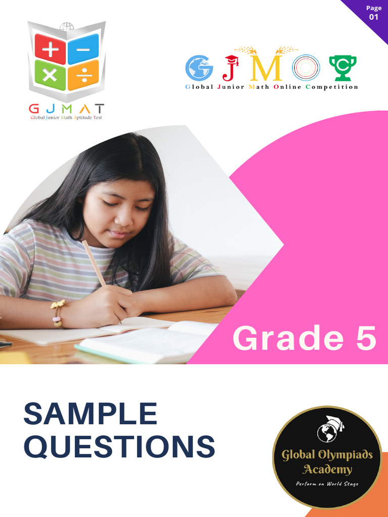 Grade 5 - Sample Questions | PDF | Mathematics | Critical Thinking