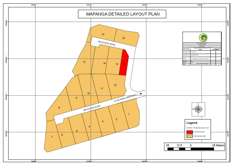 Mapanga Detailed Layout Plan.new | PDF