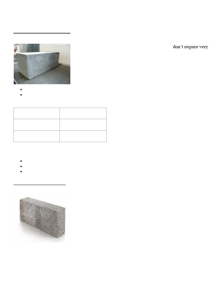 BT 4 RSW - Types of Concrete PDF | PDF | Concrete | Prestressed Concrete
