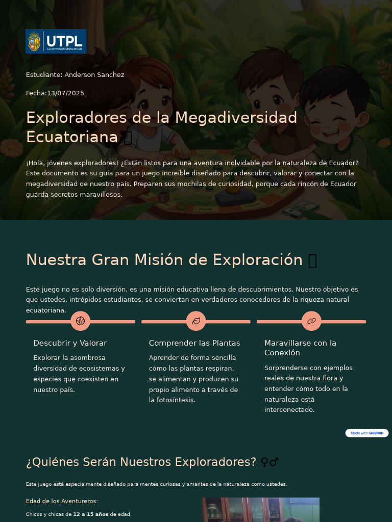 Estudiante Anderson Sanchez | PDF | Entorno natural