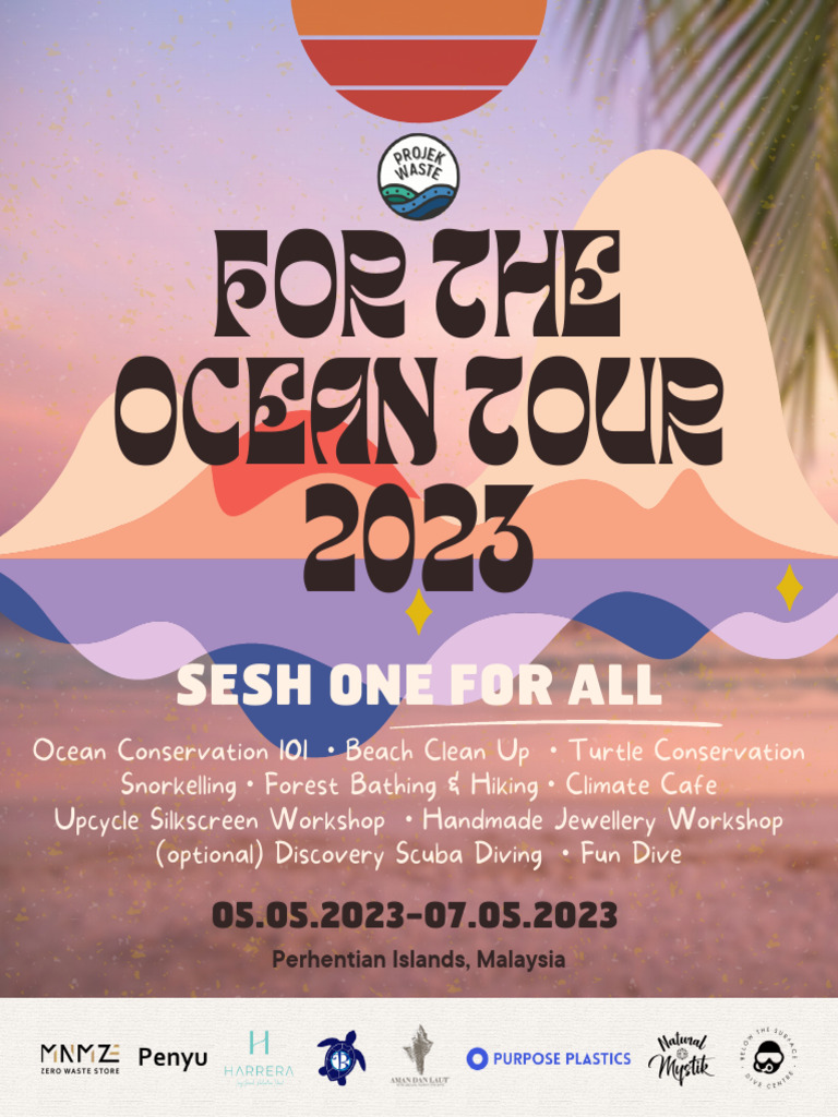For The Ocean Tour 2023: Sesh One For All | PDF