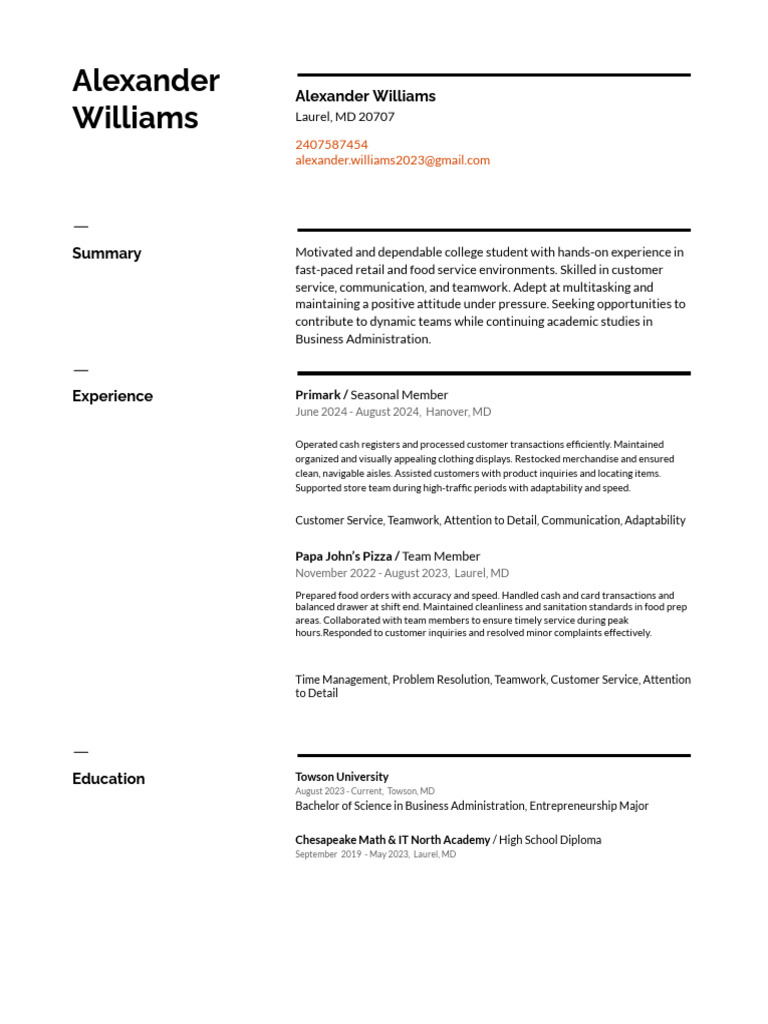 2025 Resume | PDF
