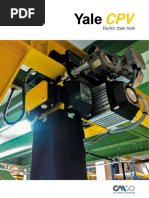 Yale CPV CPVF Manual | PDF | Nut (Hardware) | Electrical Wiring