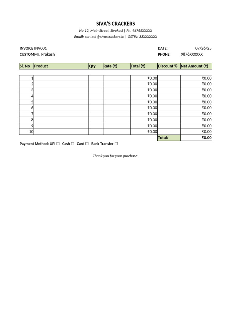 Professional Billing Invoice | PDF