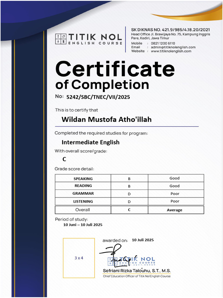 Wildan Mustofa Atho'Illah | PDF