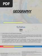 UPSC Geography Optional Resources | PDF