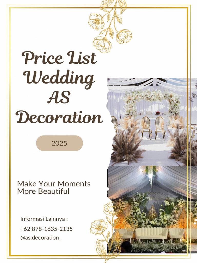 PL Wedding 2025 AS Dekor-1 | PDF