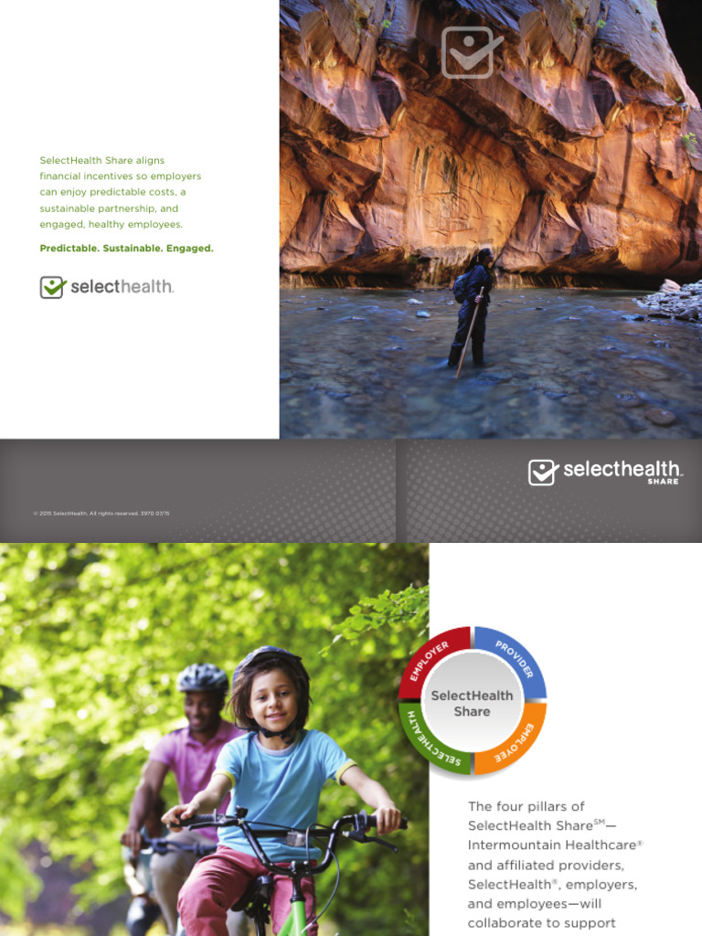 SelectHealth Share: Employer-Employee Health Partnership | PDF | Health ...