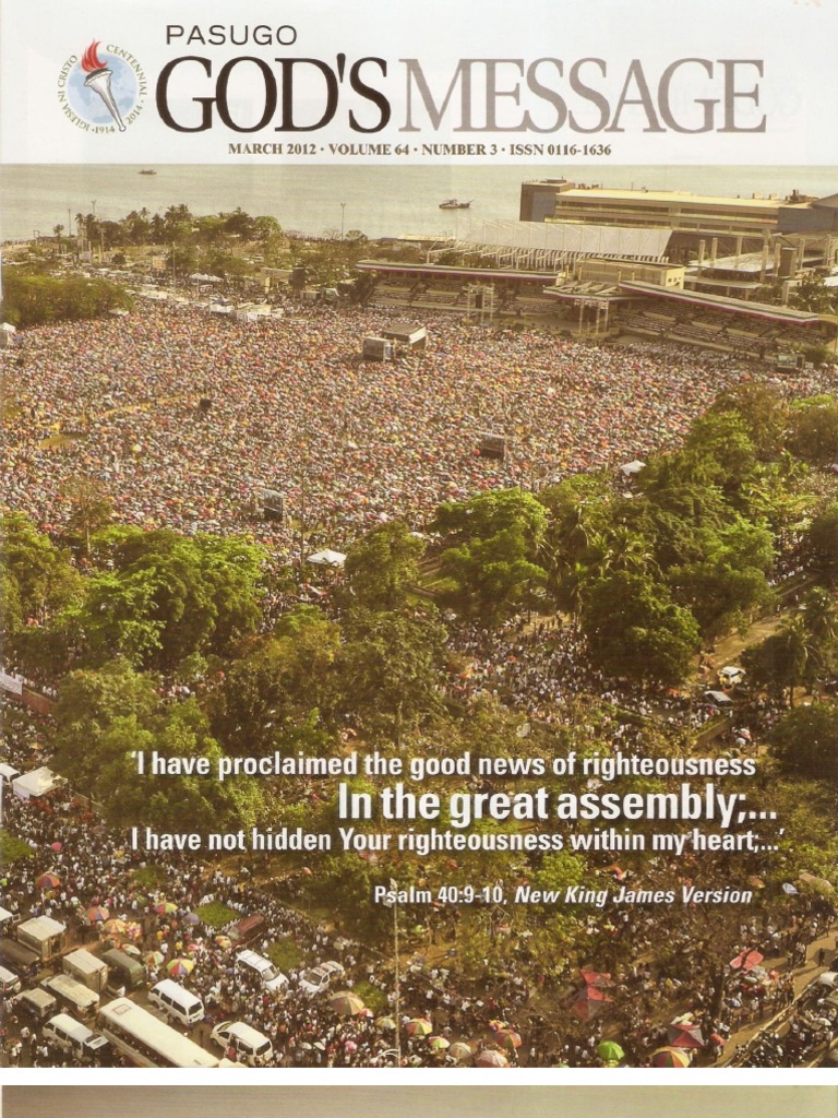 Pasugo - March 2012 - Volume 63 - No. 3 | PDF | Language Arts ...