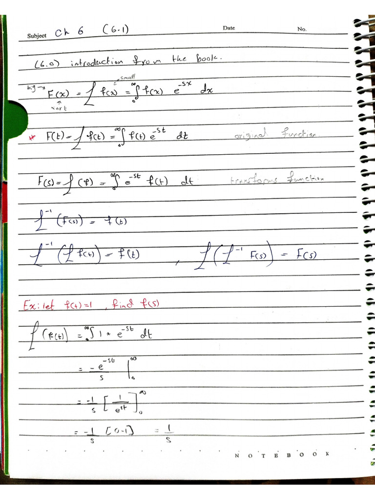 Math ch6 (6.1,6.2) | PDF