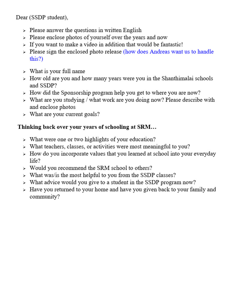 Sucess Story Ques | PDF