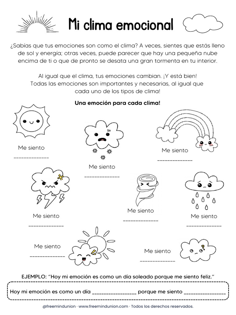 Clima emocional: herramientas y actividades | PDF