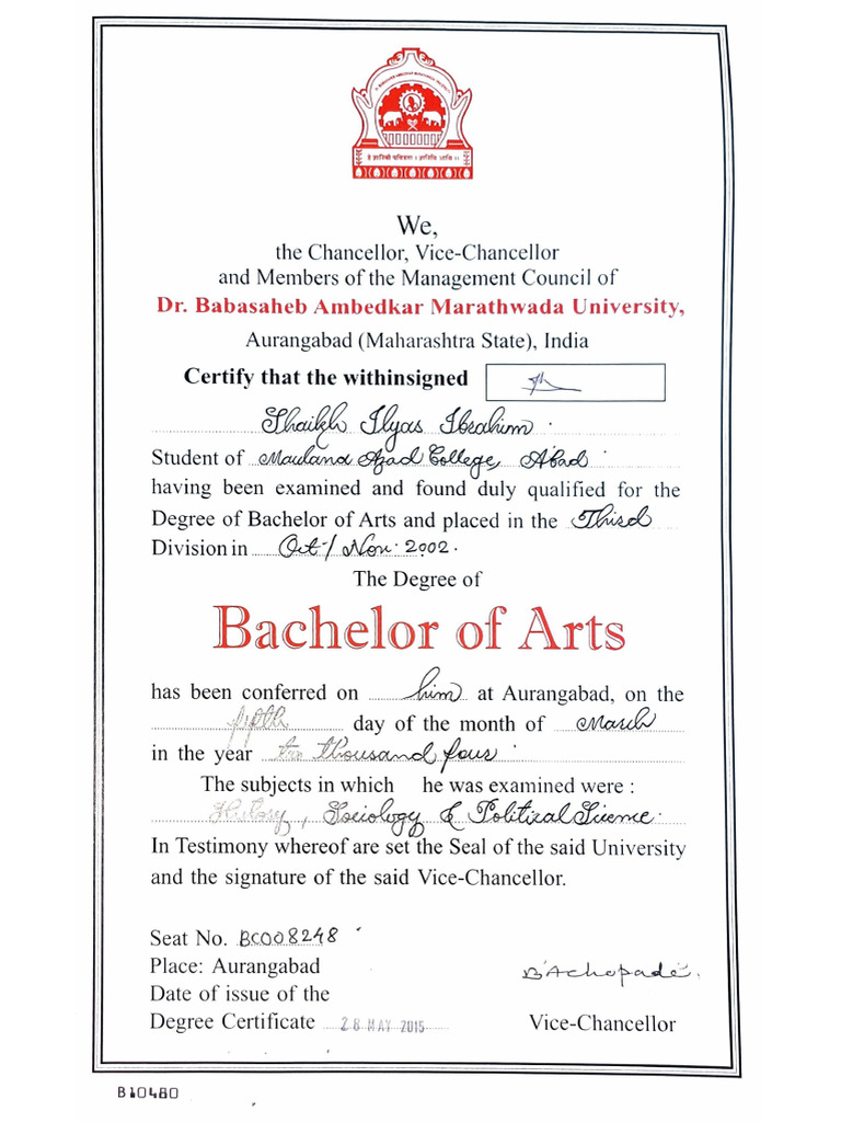 BA Degree | PDF