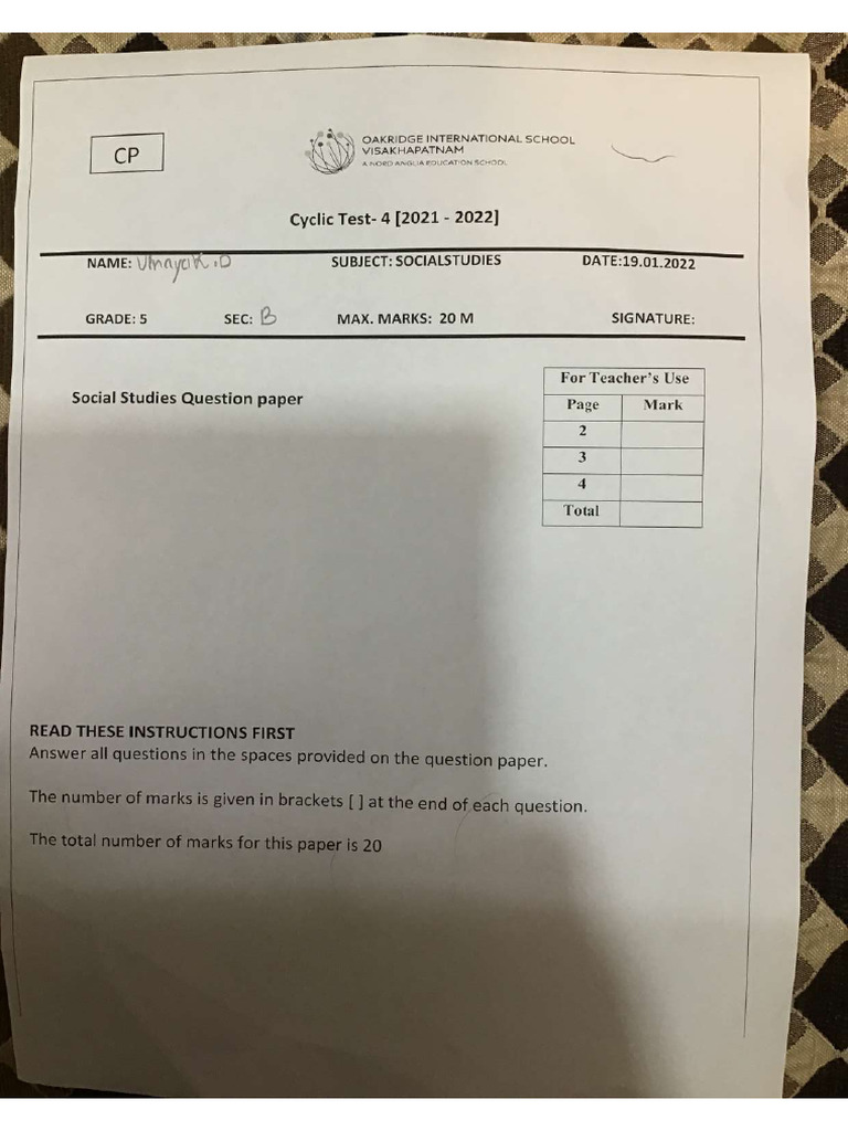 Social Ct4 Exam | PDF