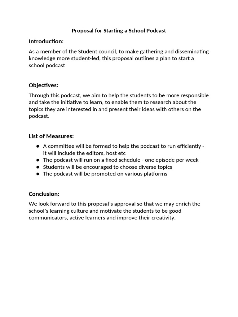 Proposal Writing | PDF