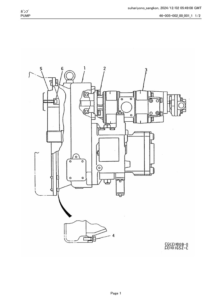 Combination Pump CEH0142 | PDF