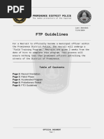 PNP Field Training Program Overview | PDF | Police | Officer (Armed Forces)
