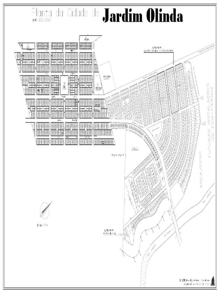 Mapa de Jardim Olinda | PDF