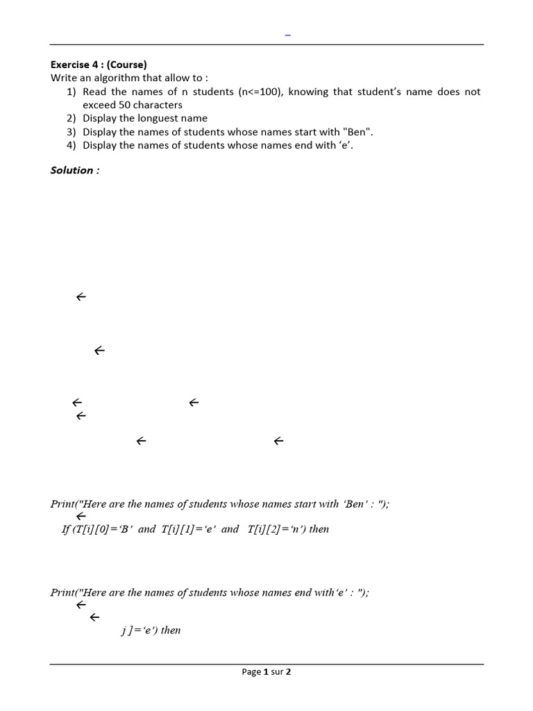 5) The Strings - Exercise 4 | PDF | Computer Engineering | Software Development