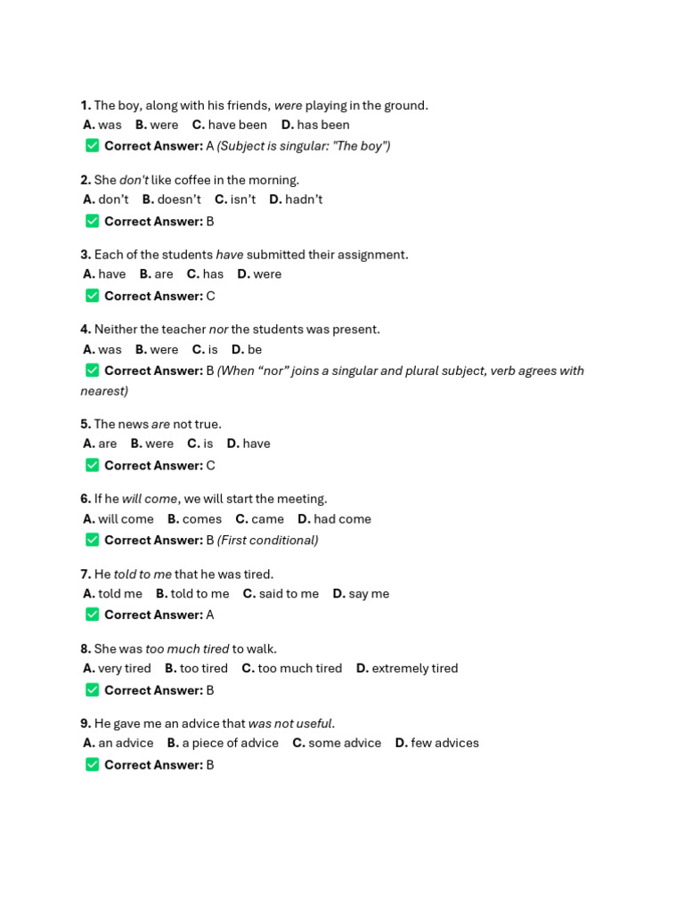 Verbal (Sentence Correction) | PDF