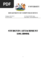 Internship Logbook Template | PDF | Internship | Job Hunting
