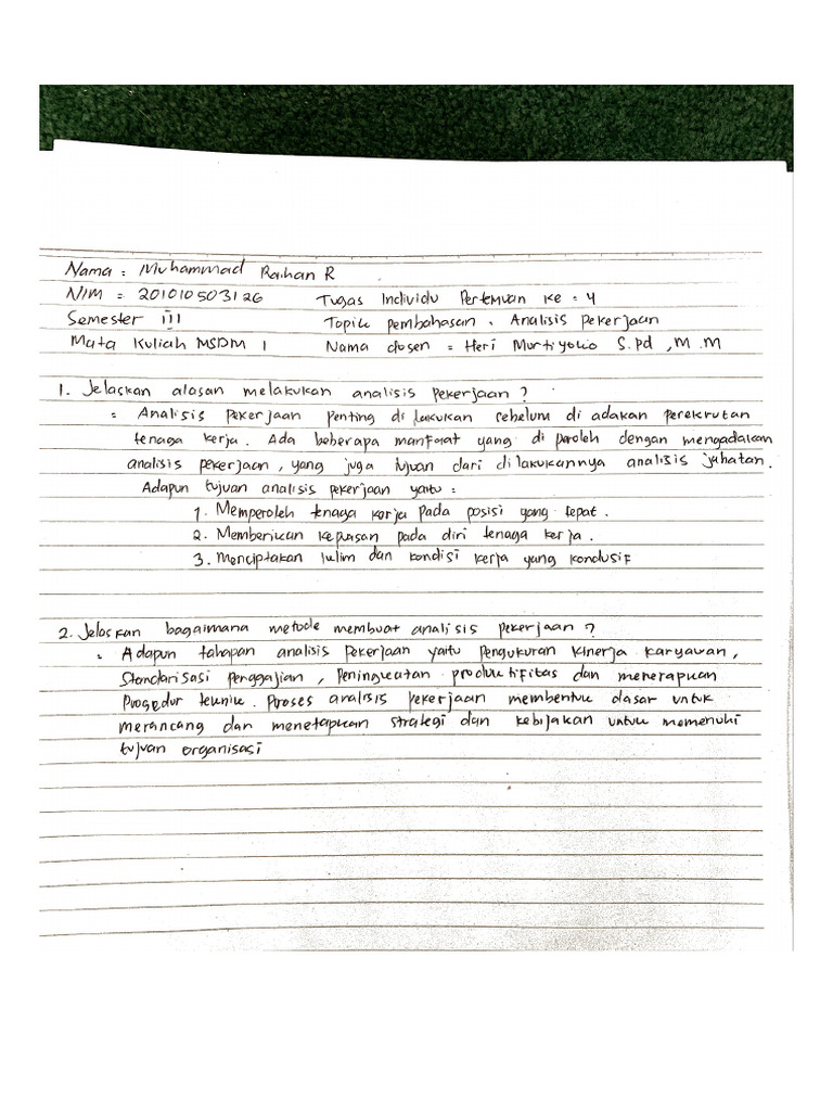 Tugas Individu Pert.4 - Muhammad Raihan | PDF