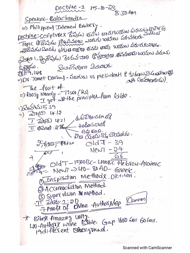 Discipleship Training Program Notes | PDF