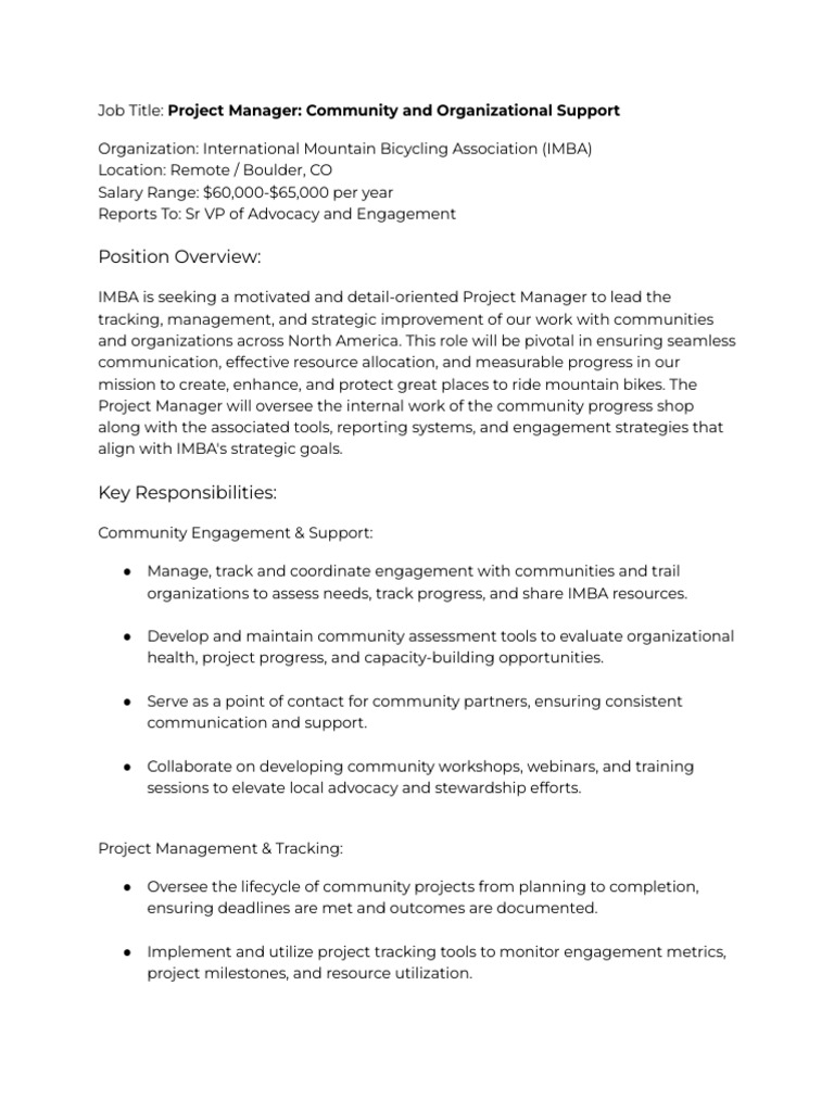 Project Manager CPS+Local | PDF | Project Management | Business