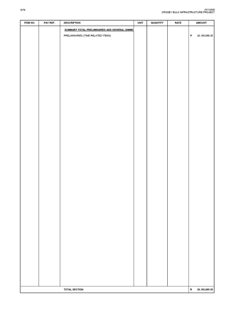 JW14340 Crosby Bulk Infrastructure Project Volume 1 Tender Document - 2 ...