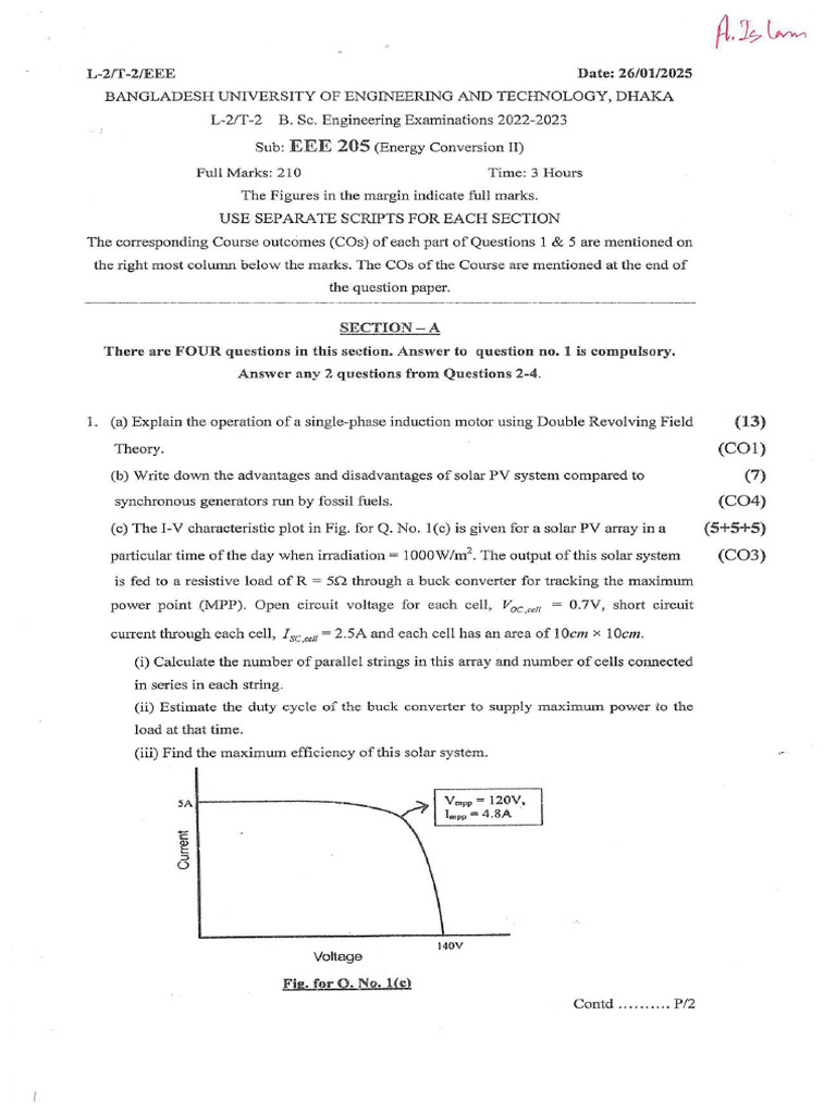 Eee 209 2022-23 | PDF