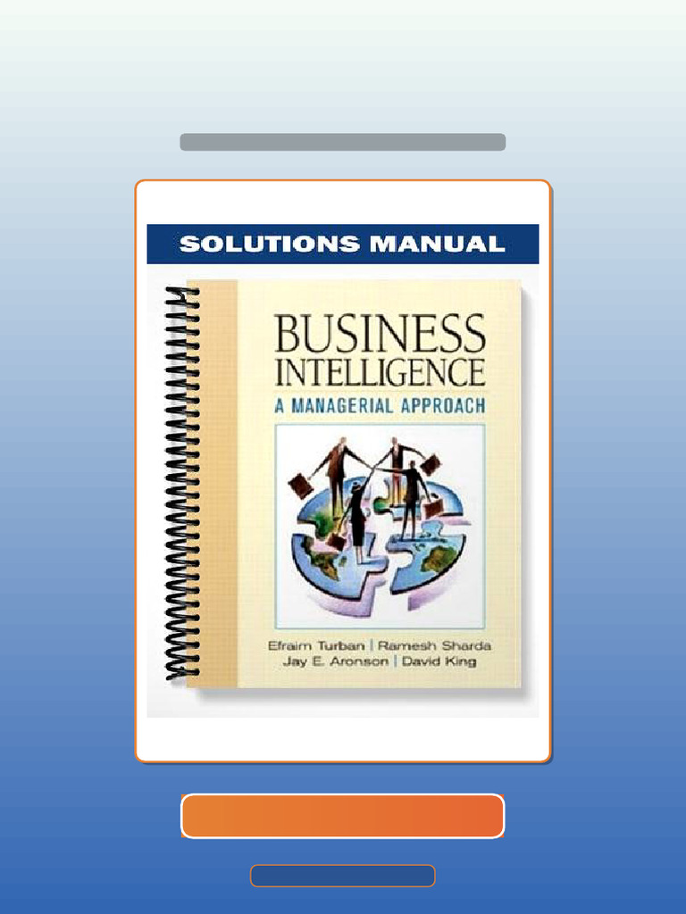 Business Intelligence 1st Edition by Turban Official Test Bank | PDF ...
