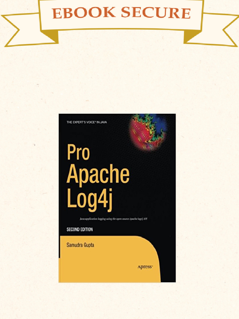 (Ebook PDF) Pro Apache Log4j 2nd by Samudra Gupta Download | PDF | Samuel | Book Of Judges