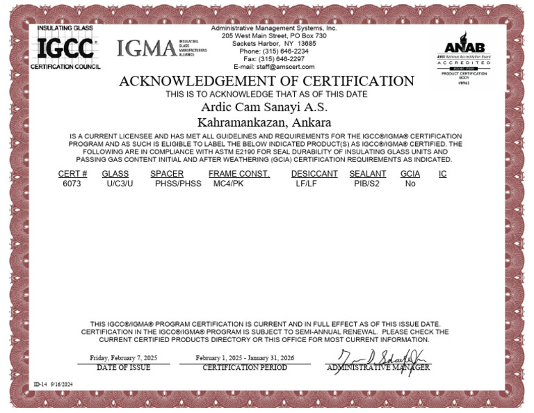 IGCCPlant Certificate | PDF