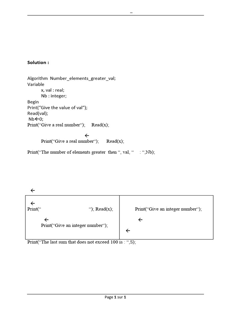 12) Iterative Structure - Exercise 5 | PDF