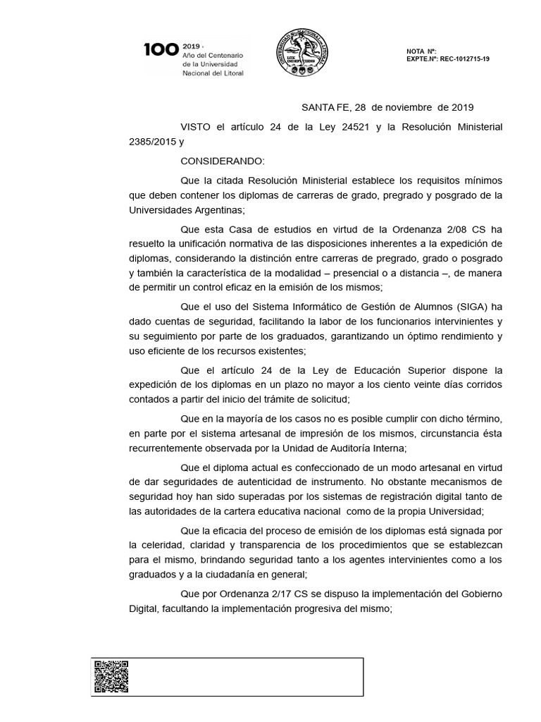 715 19 Implementacion de Diploma Digital | PDF | Diploma | Informática