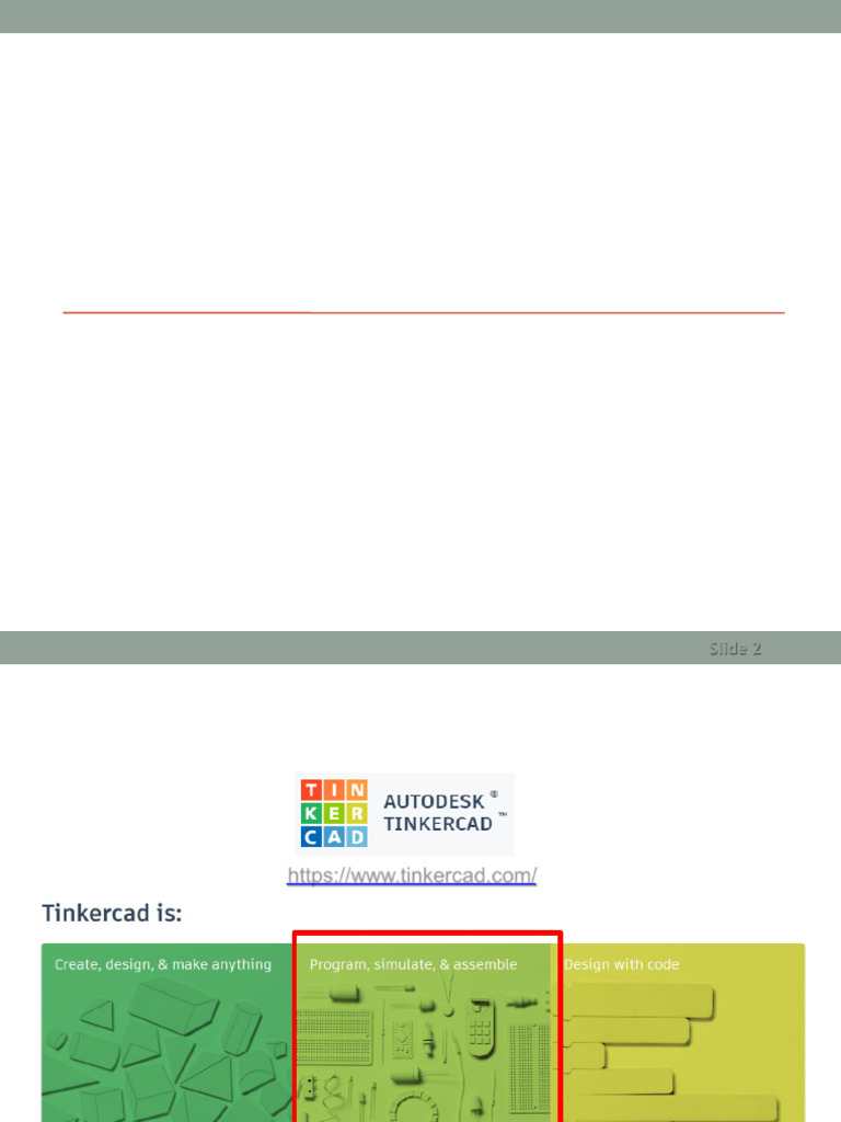 Tinkercad Circuits | PDF