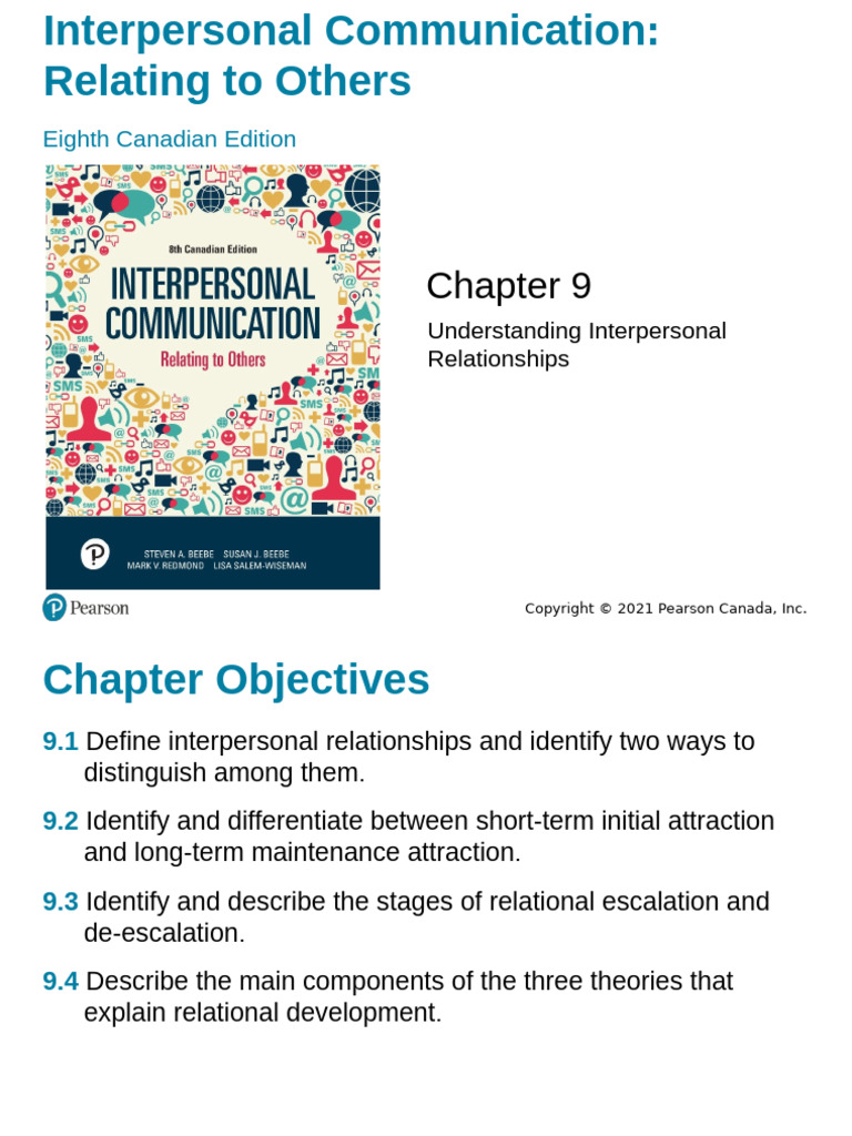Chapter 9 | PDF | Interpersonal Communication | Intimate Relationships