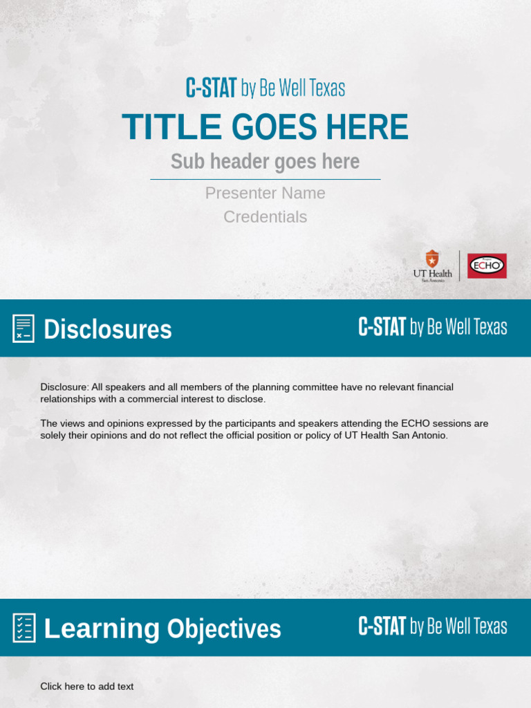 ECHO PowerPoint Template | PDF